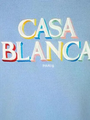 Casablanca Logo-embroidered Sweater