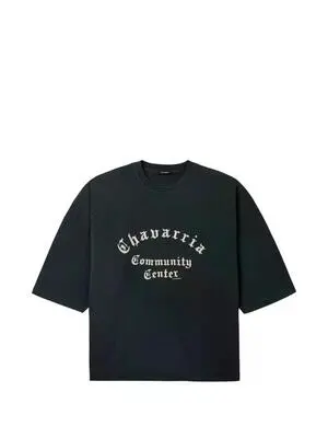 WILLY CHAVARRIA Community Center Buffalo T-shirt - Black