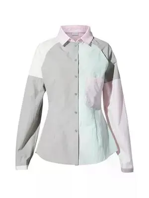 FEY FEY WORLDWIDE Colour-block Raglan-sleeve Shirt