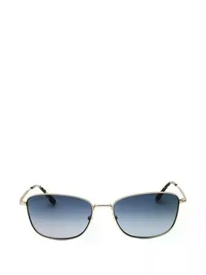 Lacoste Rectangle-frame Sunglasses - Silver