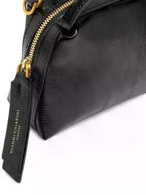 GIANNI BARBATO Eel-effect Top-handle Shoulder Bag