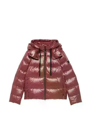 Peuterey Kenid Quilted Hooded Jacket - Red