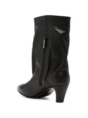 BRUNO PREMI Pointed-toe Slouchy Boots