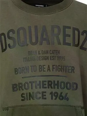 Dsquared2 Graphic-print Oversized Sweatshirt