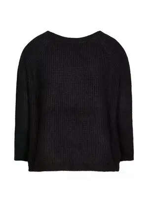 Max Mara Ribbed-knit Raglan-sleeve Sweater