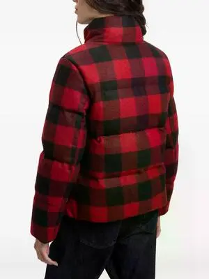 Woolrich Check Virgin-wool Puffer Jacket