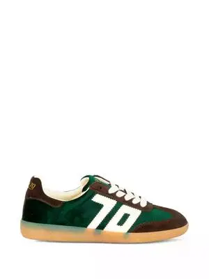 BACK 70 Cloud Logo-patch Panelled Sneakers - Green