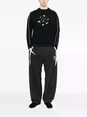 AGNES B. Logo Sweatshirt - Black