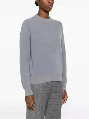 Peserico Ribbed-knit Monili-embellished Sweater