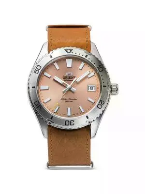 ORIENT Mako Sports 39mm Watch - Orange