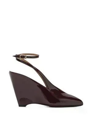 FERRAGAMO Wedge Sandals - Purple
