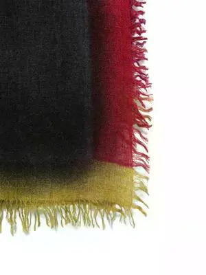 Faliero Sarti Fringed Gradient-effect Scarf