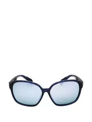 Adidas Wraparound-frame Sunglasses - Blue