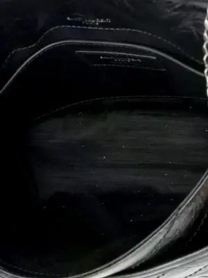 Saint Laurent Niki Chain Flap Bag Matelasse Chevron Leather Baby Shoulder Bag