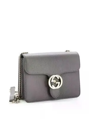 Gucci Interlocking Leather Small Shoulder Bag