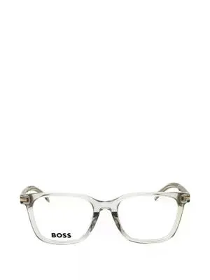 BOSS Rectangle-frame Glasses - Grey