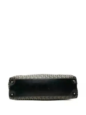 Fendi 20th Century Zucchino Canvas Shoulder Bag