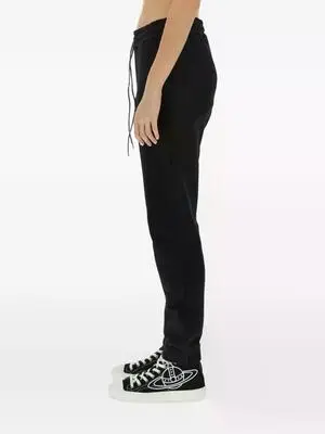 VIVIENNE WESTWOOD Spray Orb-print Cotton Track Pants
