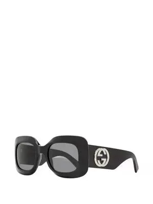 Gucci Gg Rectangular-frame Sunglasses