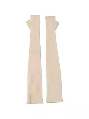 Dolce & Gabbana Fingerless Elbow-length Gloves - Neutrals