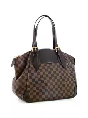 LOUIS VUITTON Verona Handbag Damier Gm Shoulder Bag - Brown