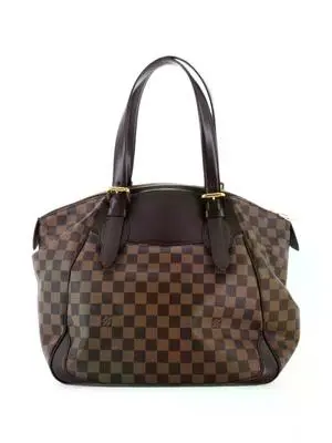 LOUIS VUITTON Verona Handbag Damier Gm Shoulder Bag - Brown