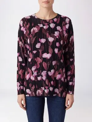 IN BED WITH YOU Pure Wool Crewneck Sweater With Argyle Pattern - Fa02