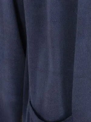 IN BED WITH YOU Open-front Pure Wool Cardigan With Contrast Trims - Multicolor