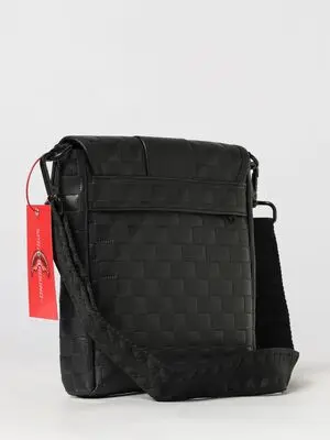 SPRAYGROUND Raised Check Mini Crossbody Bag With Flap Closure