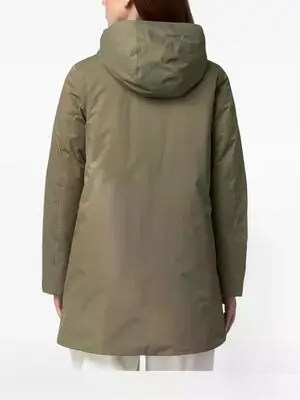K-WAY Sophie Hooded Logo-patch Jacket