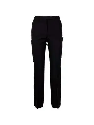 Seventy Pressed-crease Tailored Trousers - Black