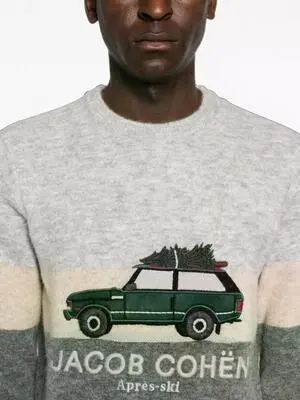 JACOB COHЁN Après-ski Intarsia-knit Sweater