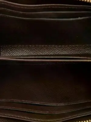 LOUIS VUITTON 2009 Damier Ebene Zippy Purse Coin Pouch