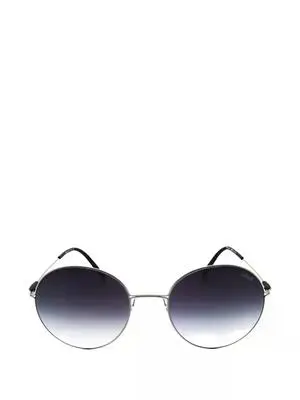 SILHOUETTE Sant Pere Round-frame Sunglasses - Silver