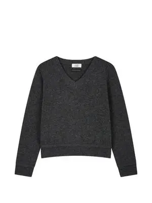 STUDIO TOMBOY V-neck Sweater - Grey