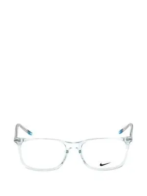Nike Rectangle-frame Glasses - Blue