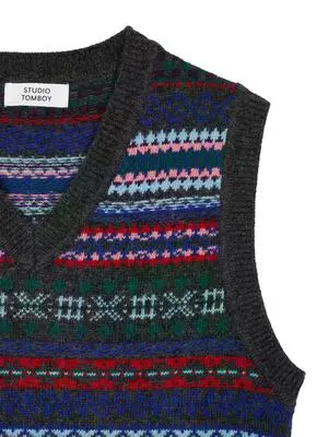 STUDIO TOMBOY V-neck Vest
