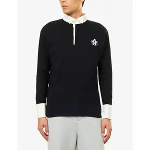 OSCAR OUYANG French Cuff Cotton Polo Shirt