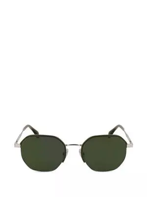 Paul Smith Lovell Geometric-frame Sunglasses - Silver
