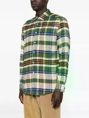Portuguese Flannel Check-pattern Flannel Shirt