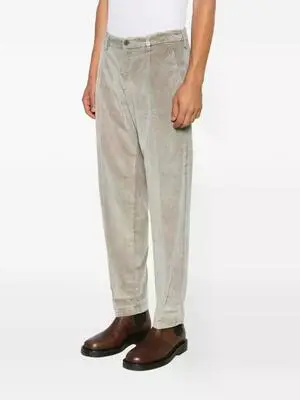 MY MYTHS Pleated Corduroy Trousers