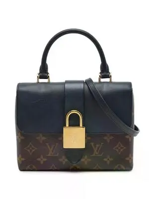 LOUIS VUITTON 2021 Monogram Locky Bb Satchel - Brown