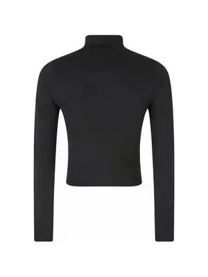 Sporty & Rich Freya Bold Logo-embroidered Zip-up Jacket