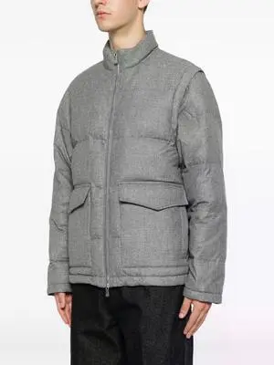 Eleventy Flap-pocket Padded Jacket