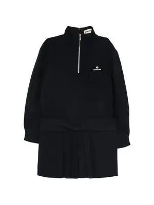 SHUSHU/TONG Pleated Bow-detail Dress