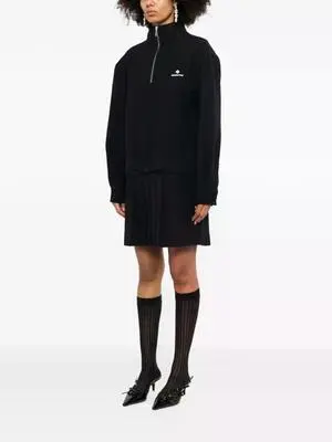 SHUSHU/TONG Pleated Bow-detail Dress