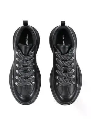 Karl Lagerfeld Logo-print Lace-up Sneakers
