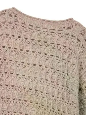 STUDIO TOMBOY Fishnet-knit Sweater