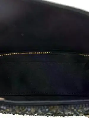 Dior 2014 Mini Satin Sequin Embellished Lady Satchel