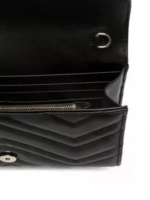 Gucci Gg Marmont Chevron-quilted Clutch Bag